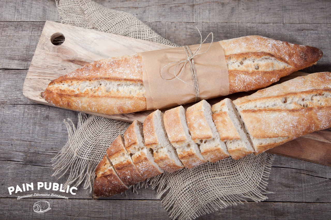Pistolets, sandwichen, stokbroden - Pain Public